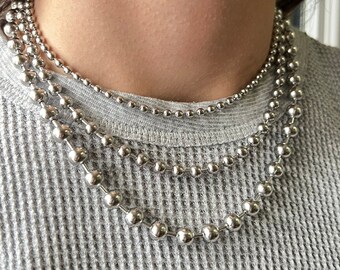 Largest Jumbo Ball Chain Necklace Available 16MM THICK - Etsy
