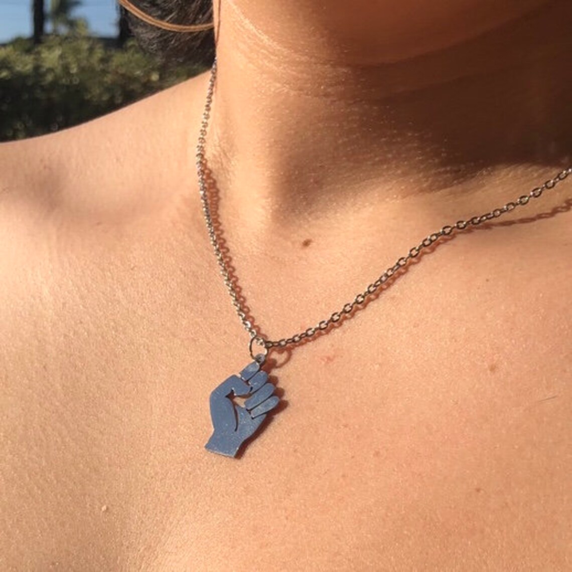 BLM Necklace/black Lives Matter Necklace/solidarity - Etsy