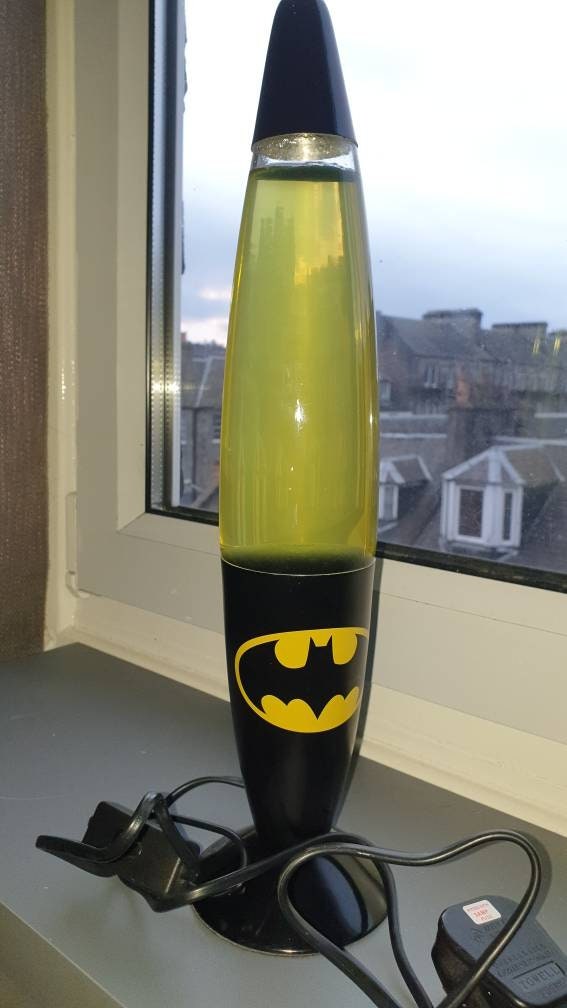 BATMAN Lava Lamp 1980s - Etsy