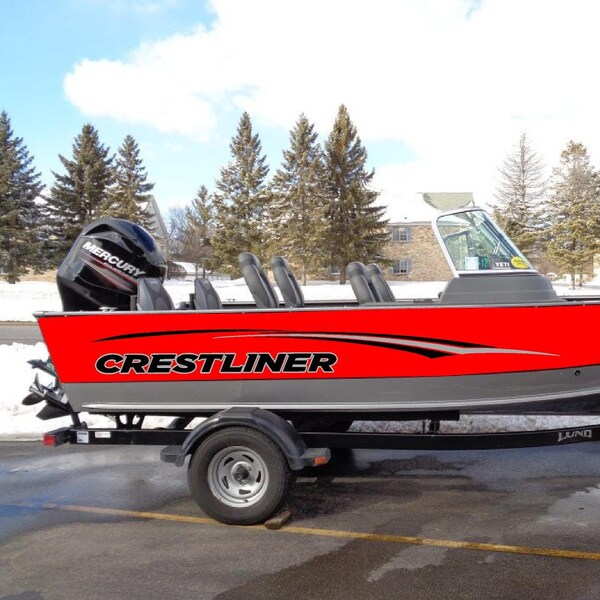 Crestliner Boat Decals - Etsy