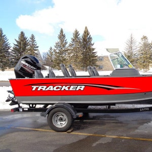 TRACKER Boat Decal Custom Set EXCALIBER - Etsy