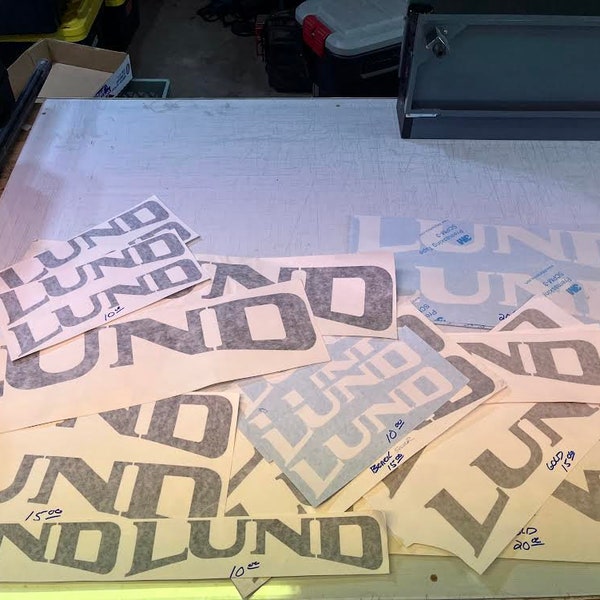 Lund Boat Decals - Etsy