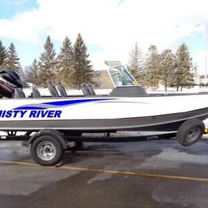 Bass Tracker Boat Decal Custom Set JAVELIN - Etsy