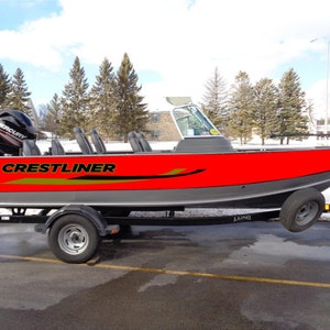 Bass Tracker Boat Decal Custom Set STRATUS - Etsy