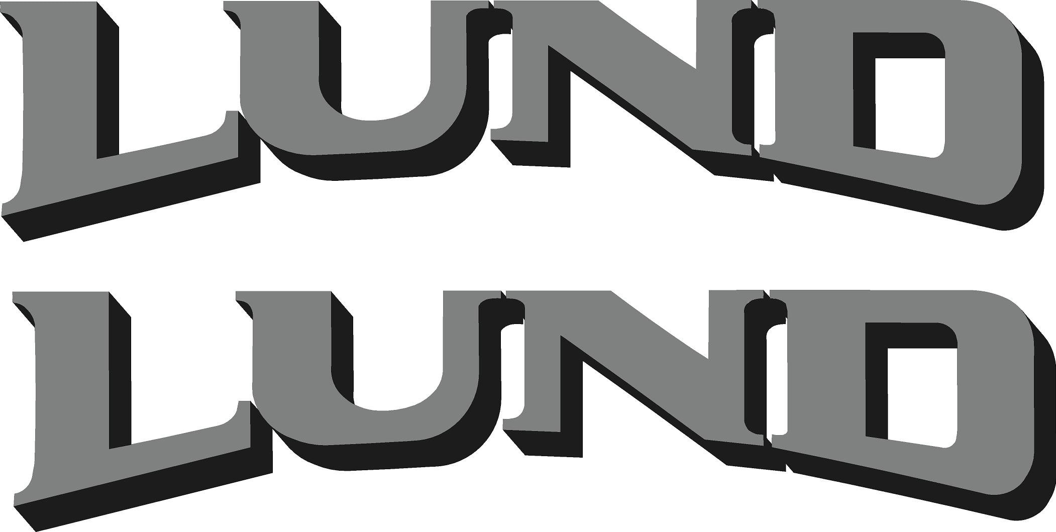 26" Lund Decals Silver/black - Etsy