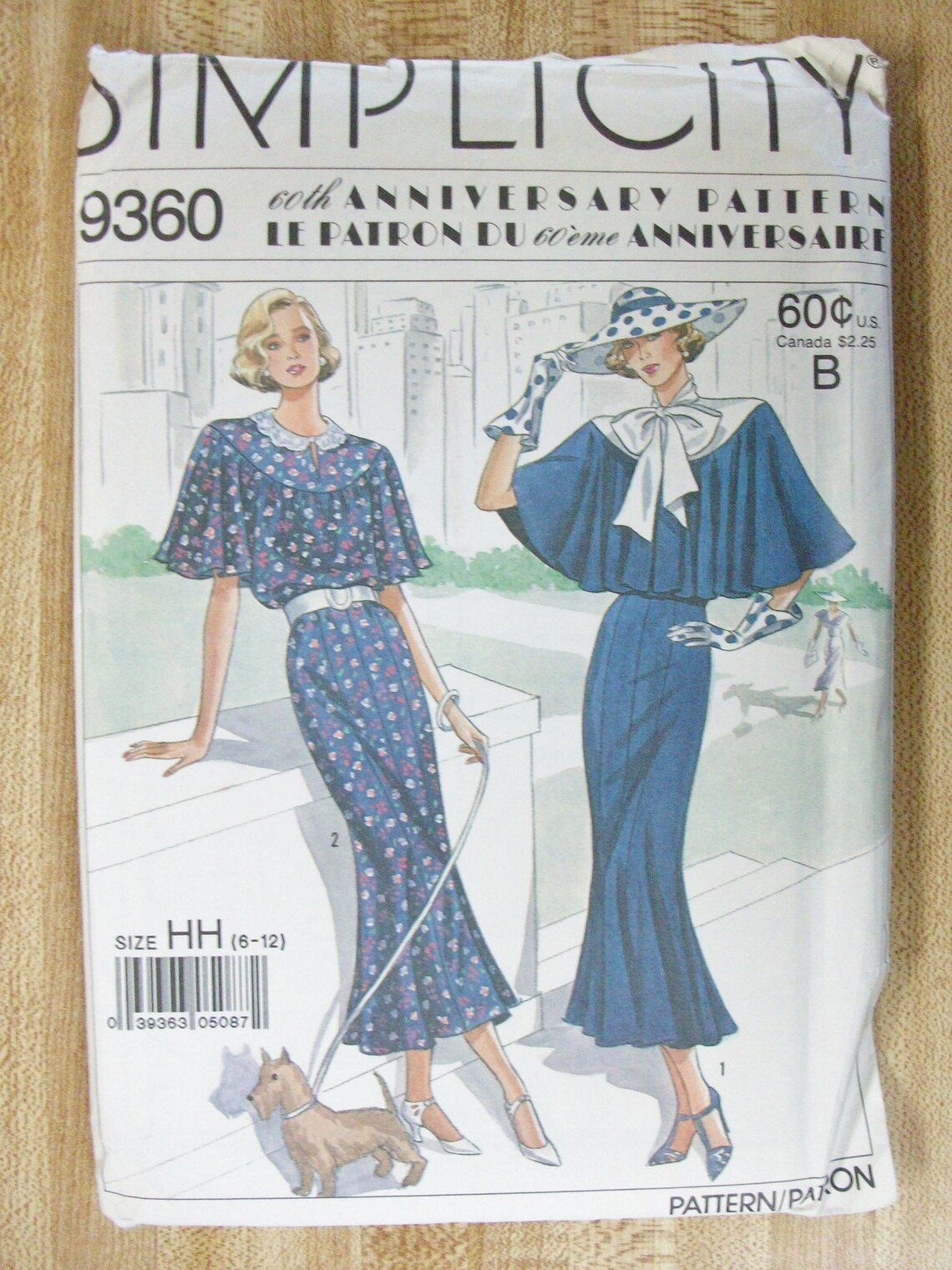 Vintage Simplicity Pattern 9360 Complete and Uncut Dress Misses Sizes 6 ...