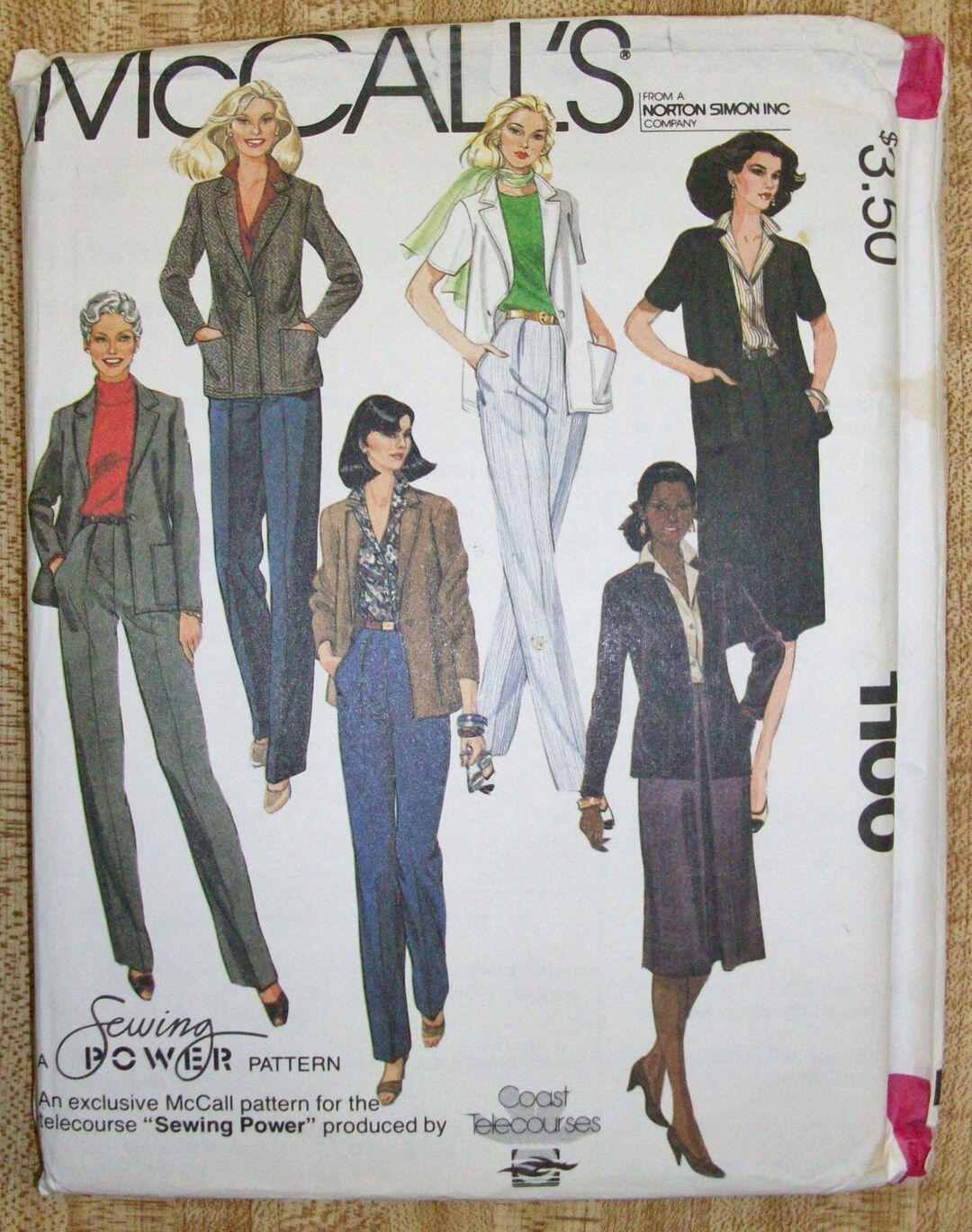 Vintage Mccall's Pattern 1100 - Complete and Uncut - Jacket, Skirt ...