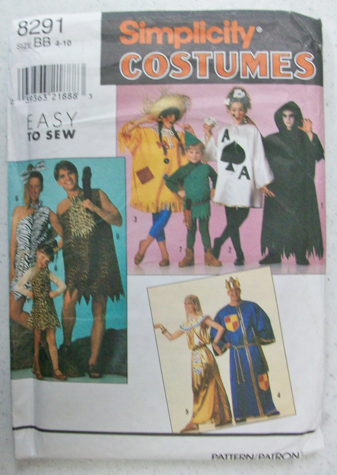 Vintage Simplicity Pattern 8291 - Complete and Uncut - Boys' and Girls ...