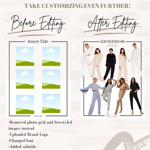 10 Blogger/influencer Liketoknow.it Customizable Canva Templates - Etsy