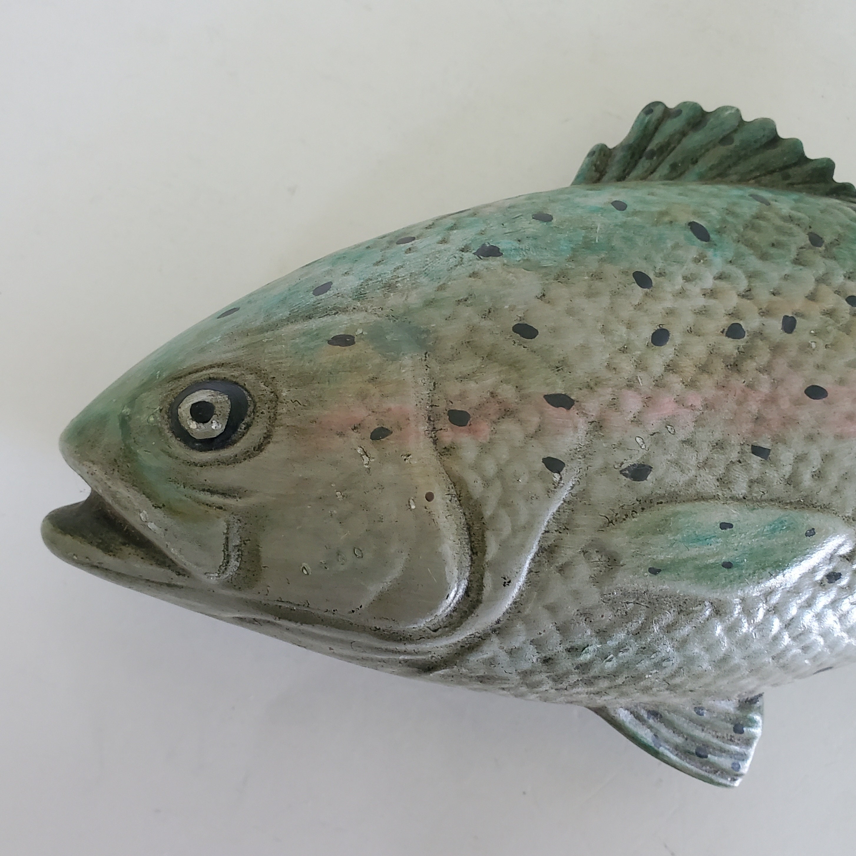 50's Hand Painted Japanese Sea Bass Figurine, Suzuki Ocean Sealife ...