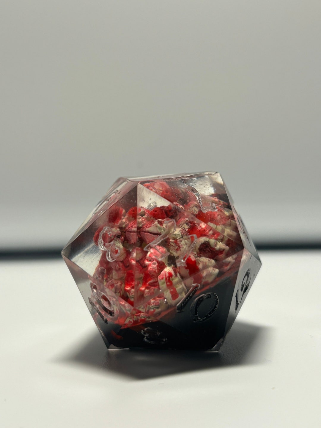 The Tower - Dnd Oversized D20, Diorama D20 With a Tower of Skulls ...