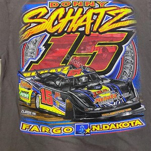 2021 Donny Schatz No. 15 Dirt Late Model Tee - Small - Etsy