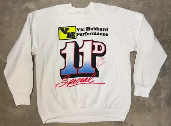 Rare! Vintage 1990 Danny Olmstead Sprint Car Sweatshi… - Gem
