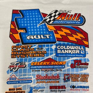 Vintage 1996 Doug Ault Dirt Late Model Racing Tee Large - Etsy
