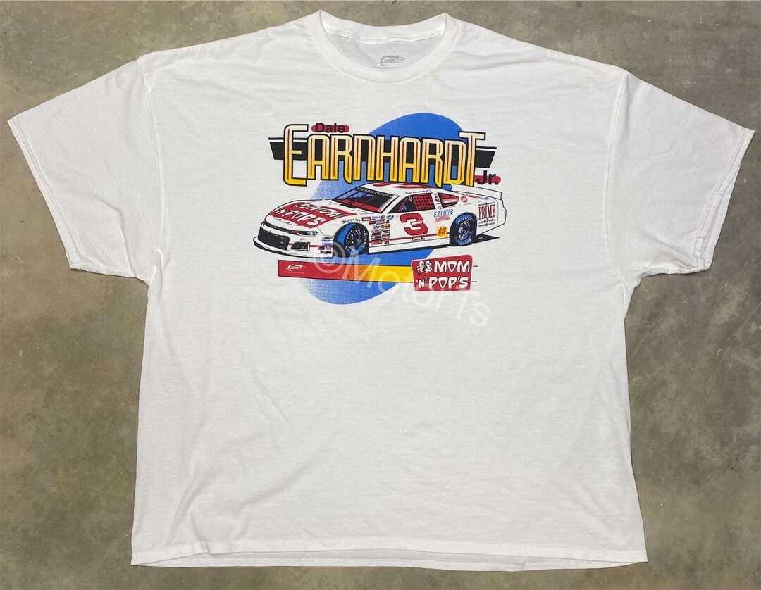 Dale Earnhardt Jr.3 / Mom N Pops CARS Tour Racing Tee 4XL - Etsy