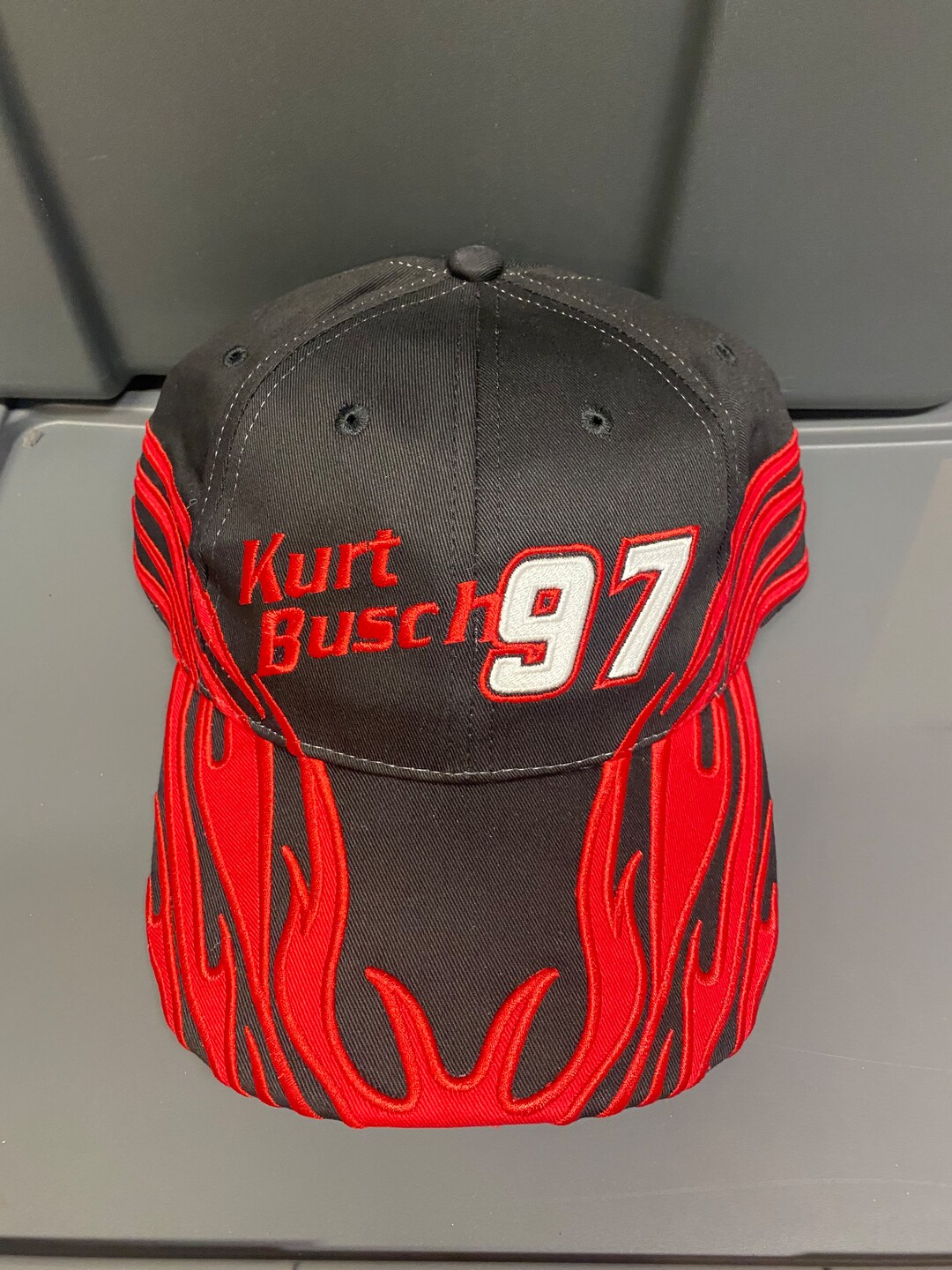 NOS Kurt Busch / Sharpie / Roush Racing NASCAR Cap Velcro - Etsy