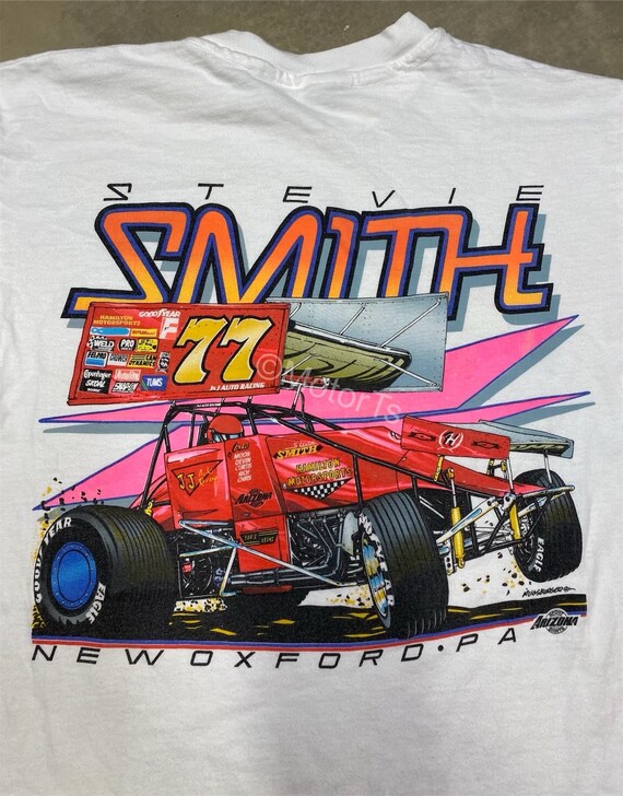 Vintage 1991 Stevie Smith / Al Hamilton Sprint Car Te… - Gem