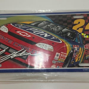 Various New/used Nascar License Plates (aluminum) - Etsy