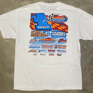 Vintage 1996 Doug Ault Dirt Late Model Racing Tee Large - Etsy