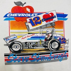 Vintage Steve Stambaugh Apple Chevrolet Sprint Car Crewneck - XL - Etsy