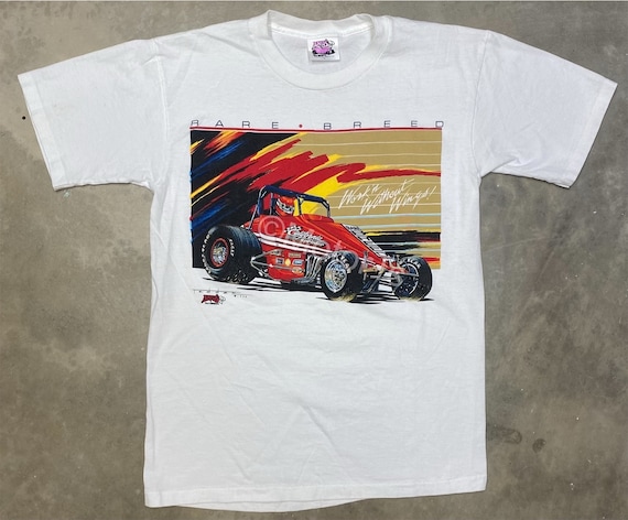 Vintage 1990 Wingless Sprint “Rare Breed” Dirt Racing… - Gem