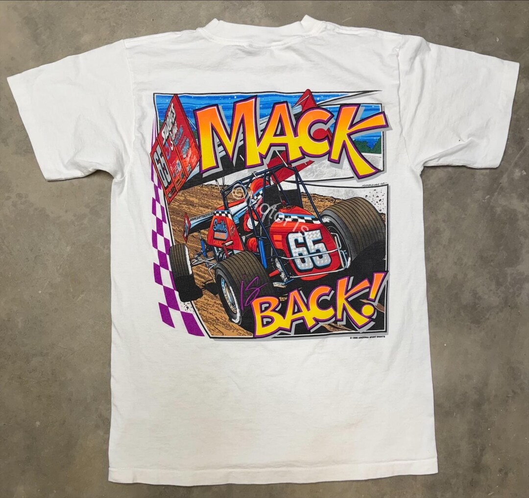 Vintage 1998 Johnny Mackison Jr Sprint Car Tee Shirt - Medium - Etsy