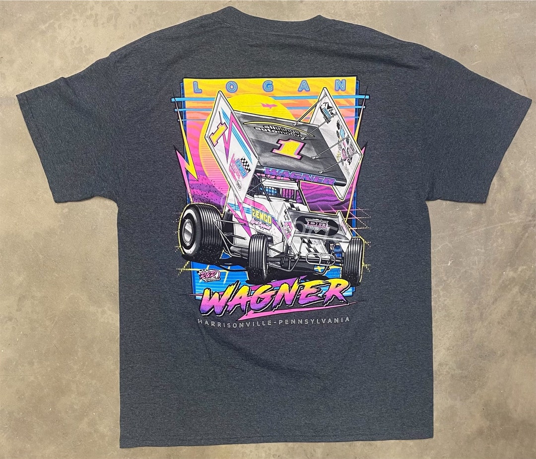 2021 Logan Wagner / Zemco Racing Sprint Car Tee - Large - Etsy