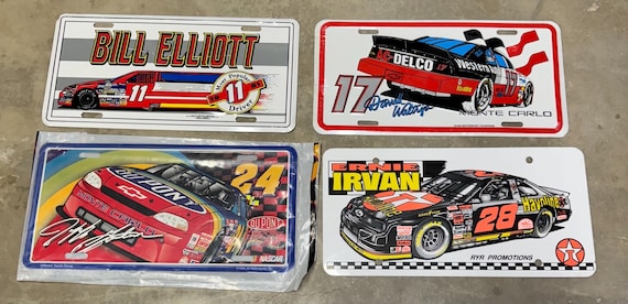 Nascar Racing Plate