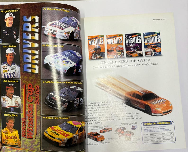 Vintage 2001 Coca-cola 600 Nascar Program Charlotte Motor Speedway - Etsy