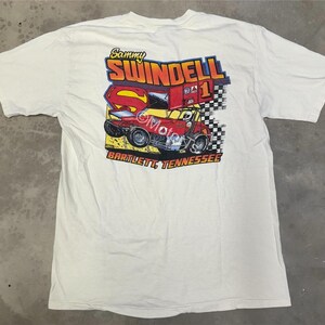 Rare! Vintage 1986 Sammy Swindell Sprint Car Tee - Medium - Etsy