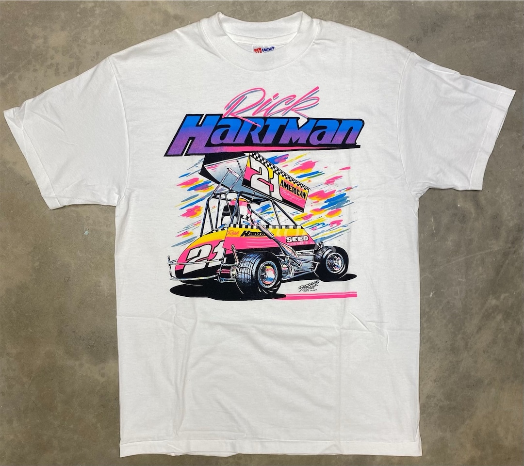 Rare! Vintage 1993 Rick Hartman Micro/outlaw Sprint Tee - Medium - Etsy