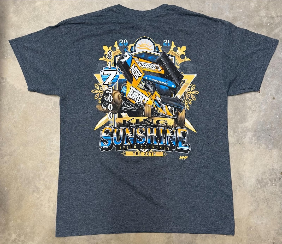 2021 Tyler Courtney / NOS Energy / Kings Royal Winner Sprint Car Tee ...
