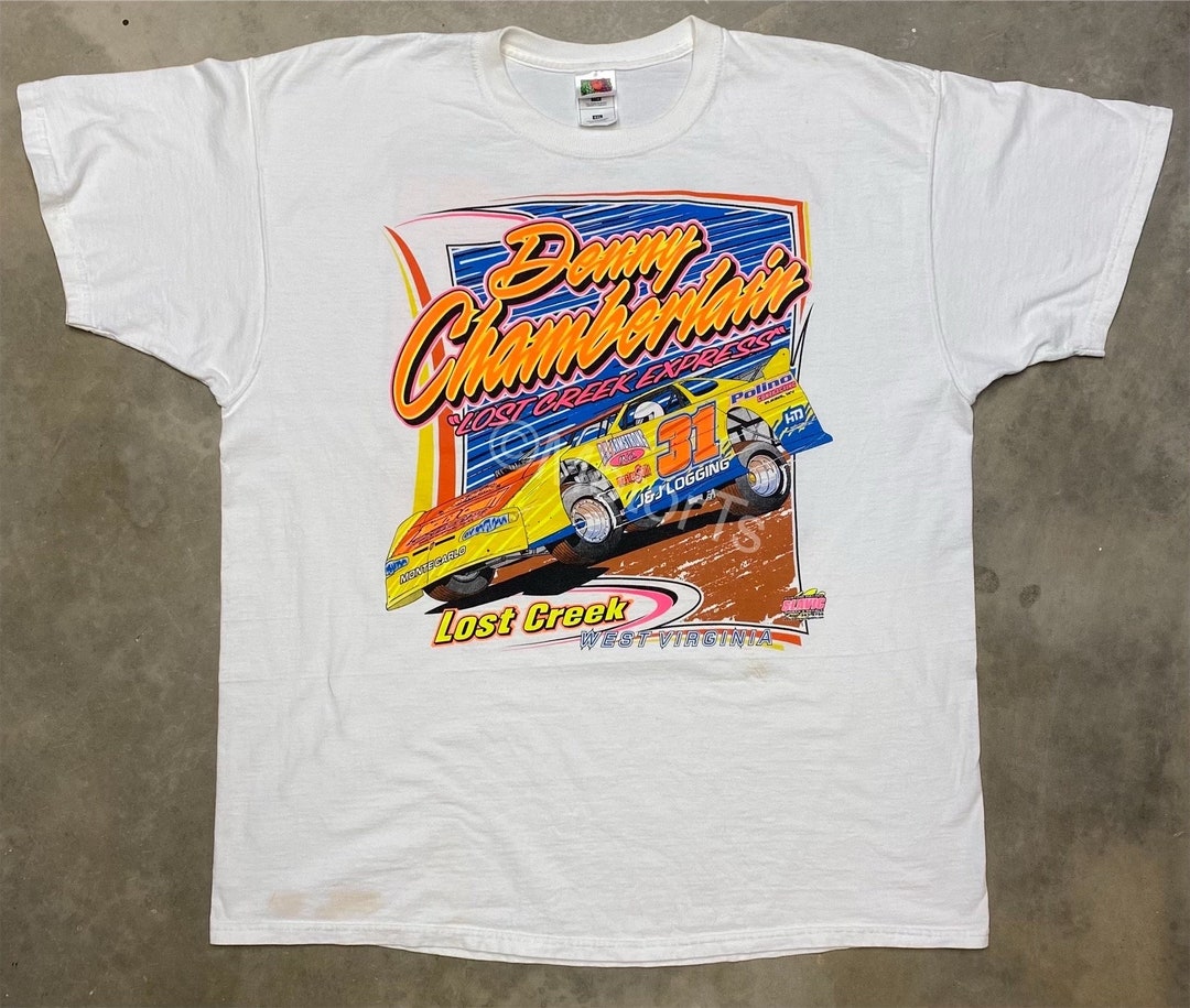 Vintage 1999 Denny Chamberlain Dirt Late Model Tee - 2XL - Etsy