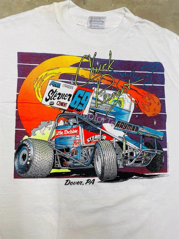 Rare! Vintage NOS 1989 Chuck Reinert 410 Sprint Car T… - Gem