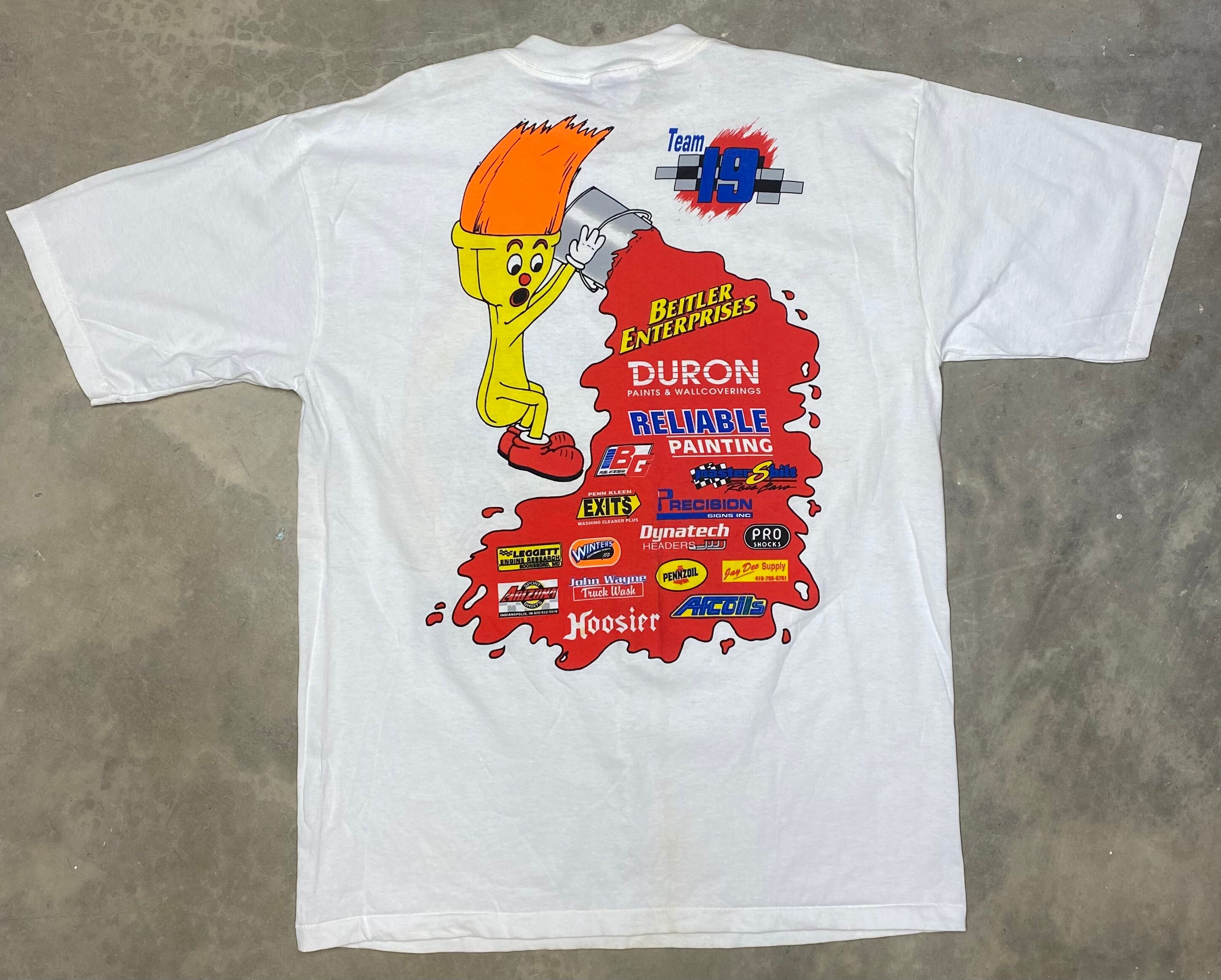 Vintage NOS 1990s Gary Stuhler #90 Dale Beitler Racing Dirt Late Model ...