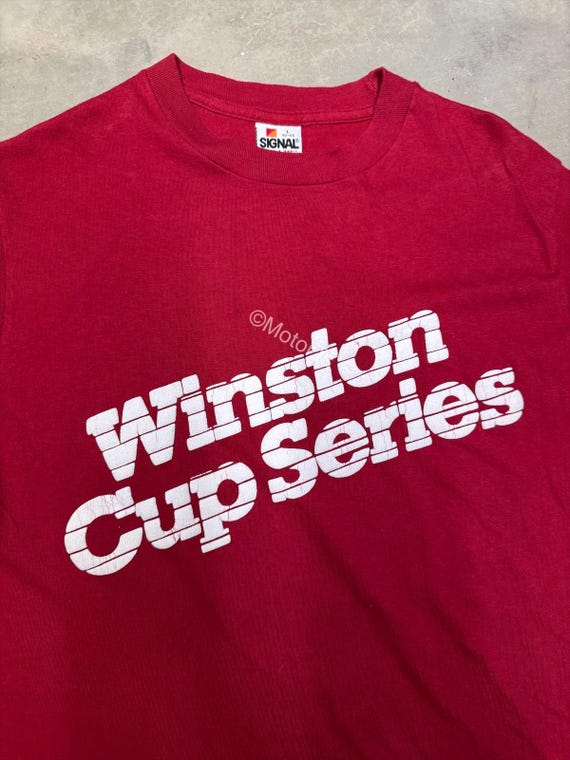 Vintage 1980s NASCAR Winston Cup Series Tee - Large - Gem