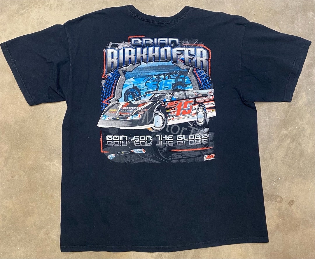 2007 Brian Birkhofer world 100 Super Dirt Late Model Tee - Etsy