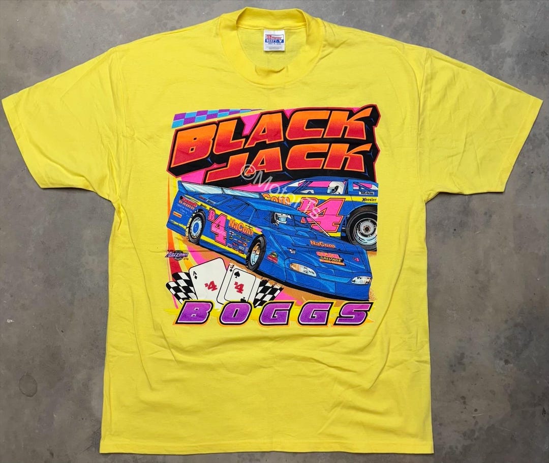 Rare! Vintage NOS 1994 Jack Boggs Dirt Late Model Tee - XL - Etsy