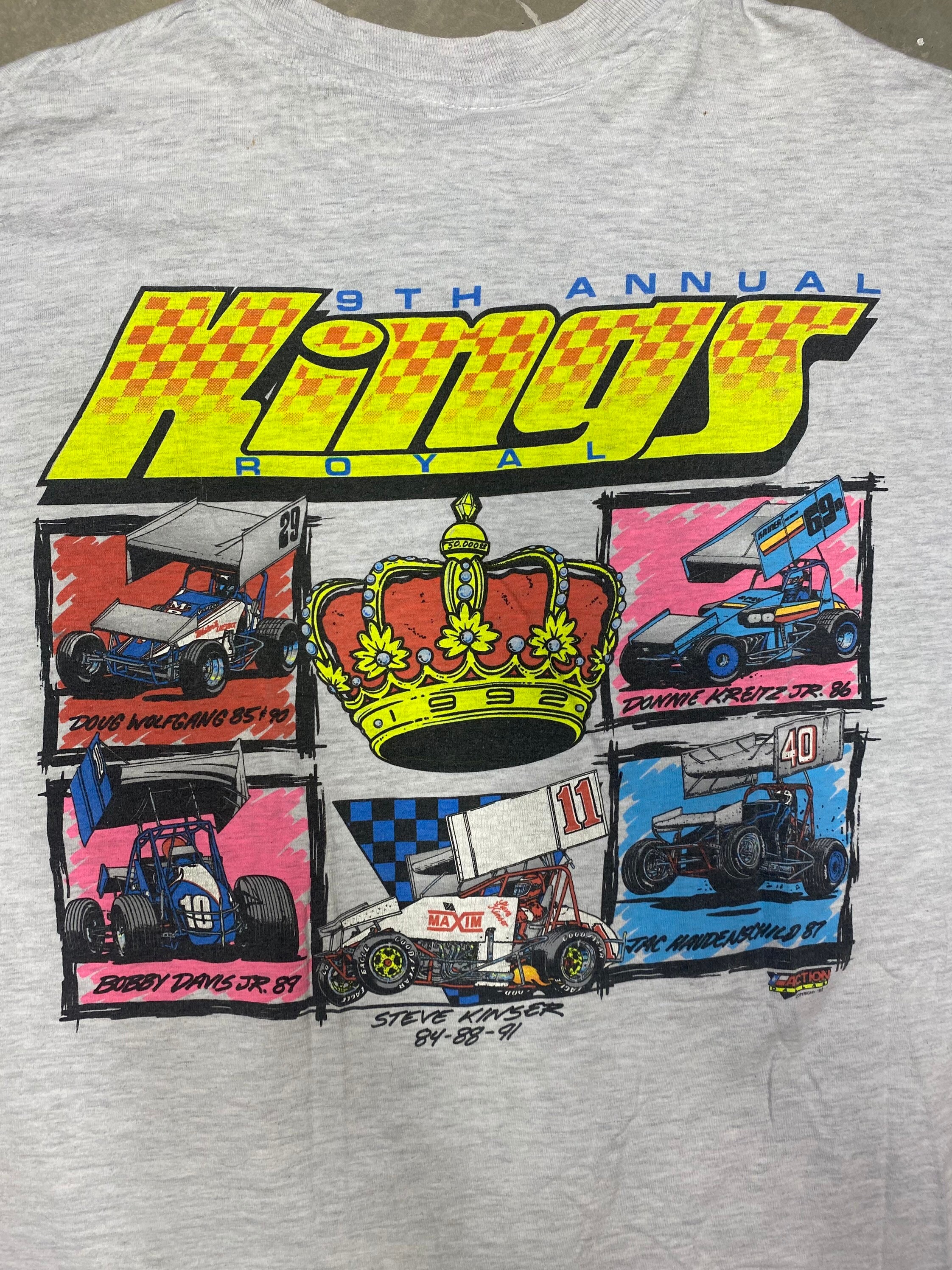 Vintage 1992 Kings Royal Sprint Car Eldora Speedway Event Tee - Etsy