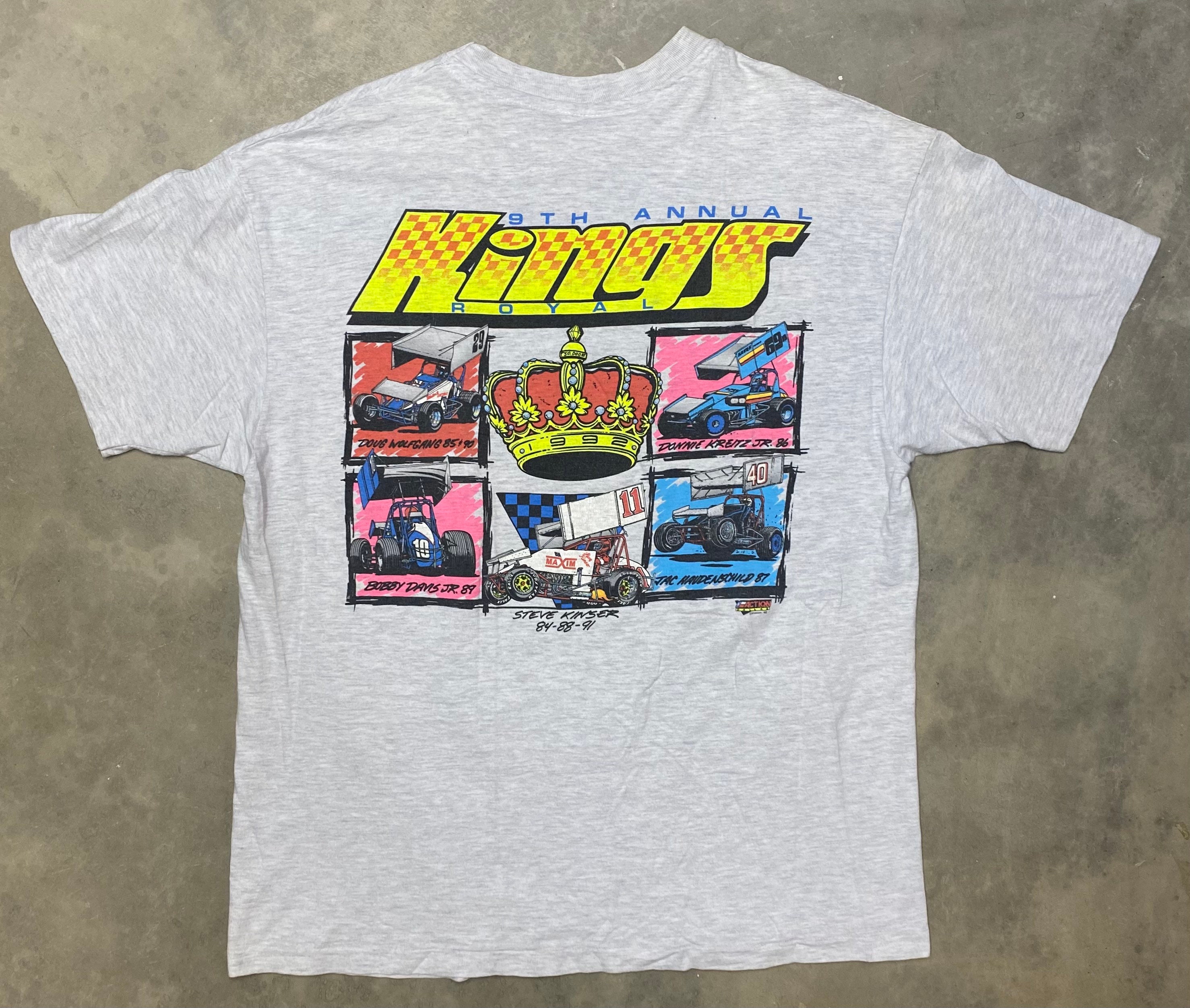 Vintage 1992 Kings Royal Sprint Car Eldora Speedway Event Tee - Etsy