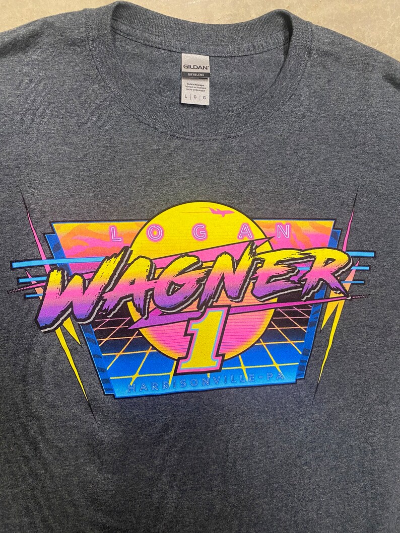 2021 Logan Wagner / Zemco Racing Sprint Car Tee Large - Etsy