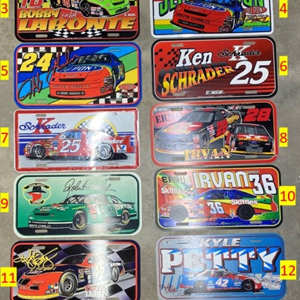 Vintage Nascar Signs - Etsy