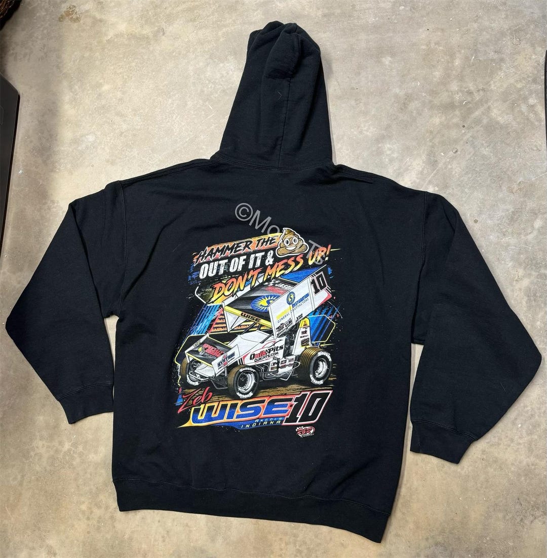 2021 Zeb Wise / All Star Circuit of Champions Sprint Car Hoodie - XL - Etsy