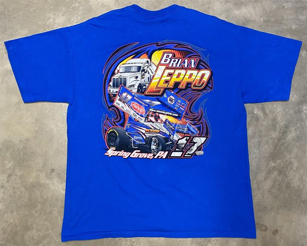 2012 Brian Leppo 17 Keen Motorsports Sprint Car Tee XL - Etsy