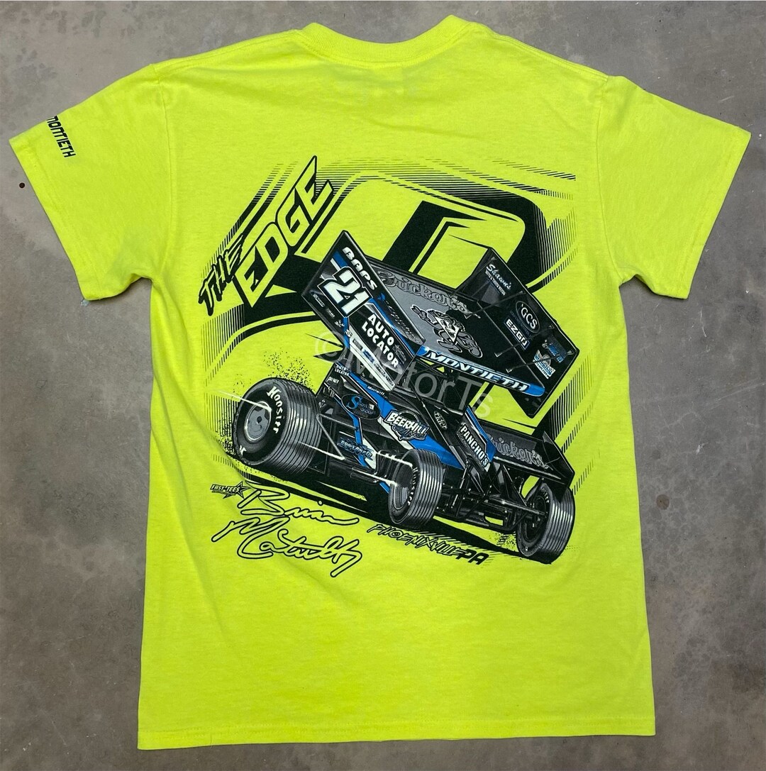 2015 Brian Montieth Sprint Car Tee - Small - Etsy