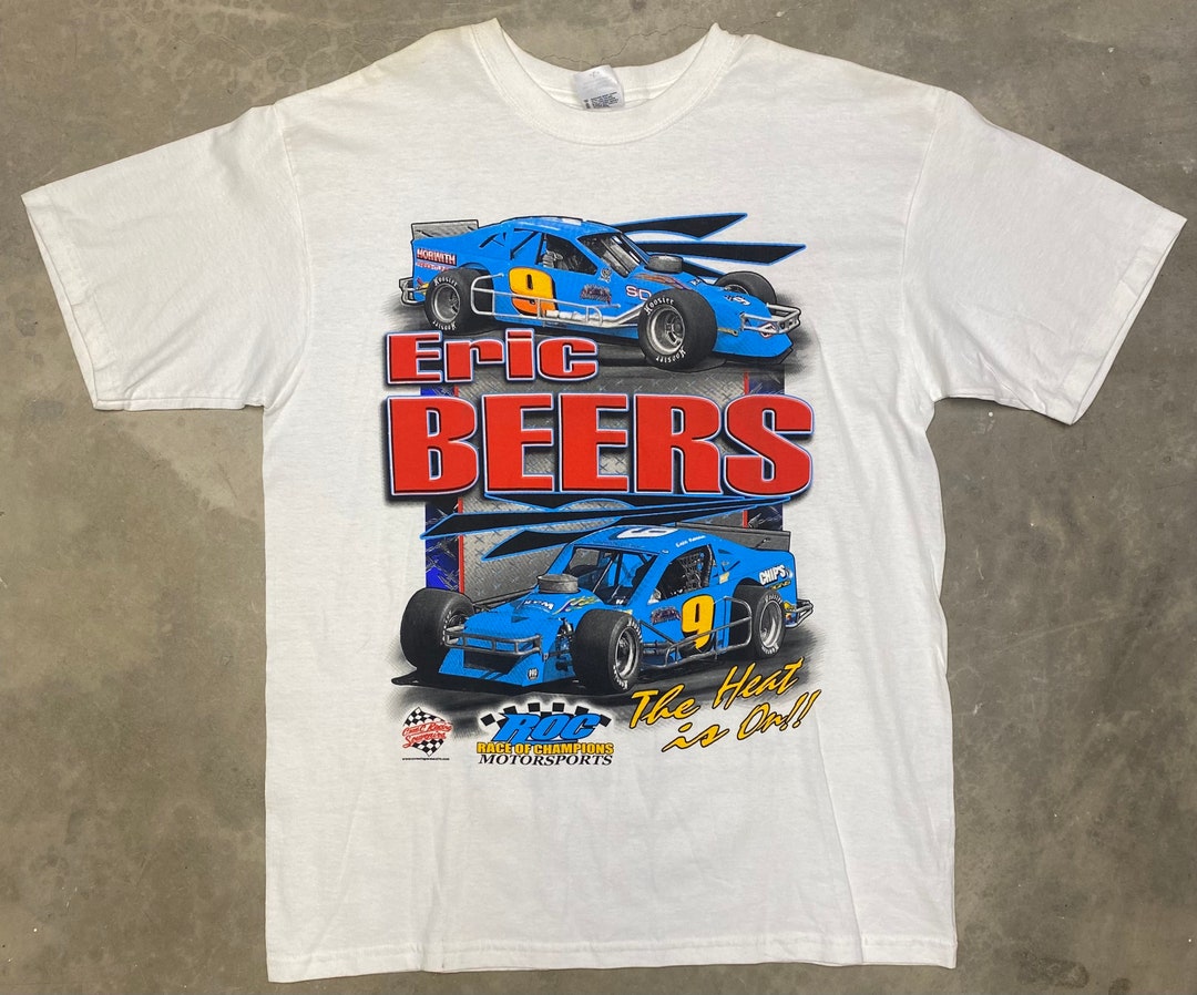 Rare! Vintage NOS 2005 Eric Beers / ROC Motorsports Modified Racing Tee ...