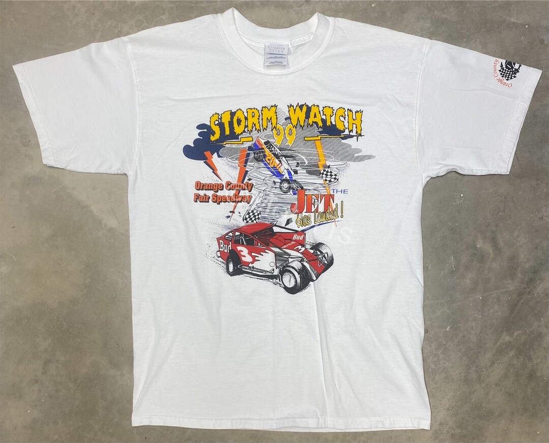 Vintage 1999 Brett “the Jet” Hearn “storm Watch” Super Dirt Modified ...