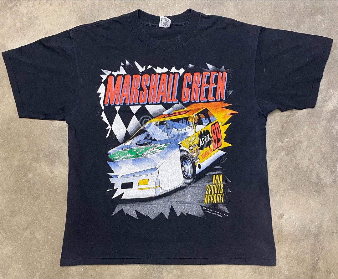 Vintage 1995 Marshall Green Dirt Late Model Tee - XL - Etsy