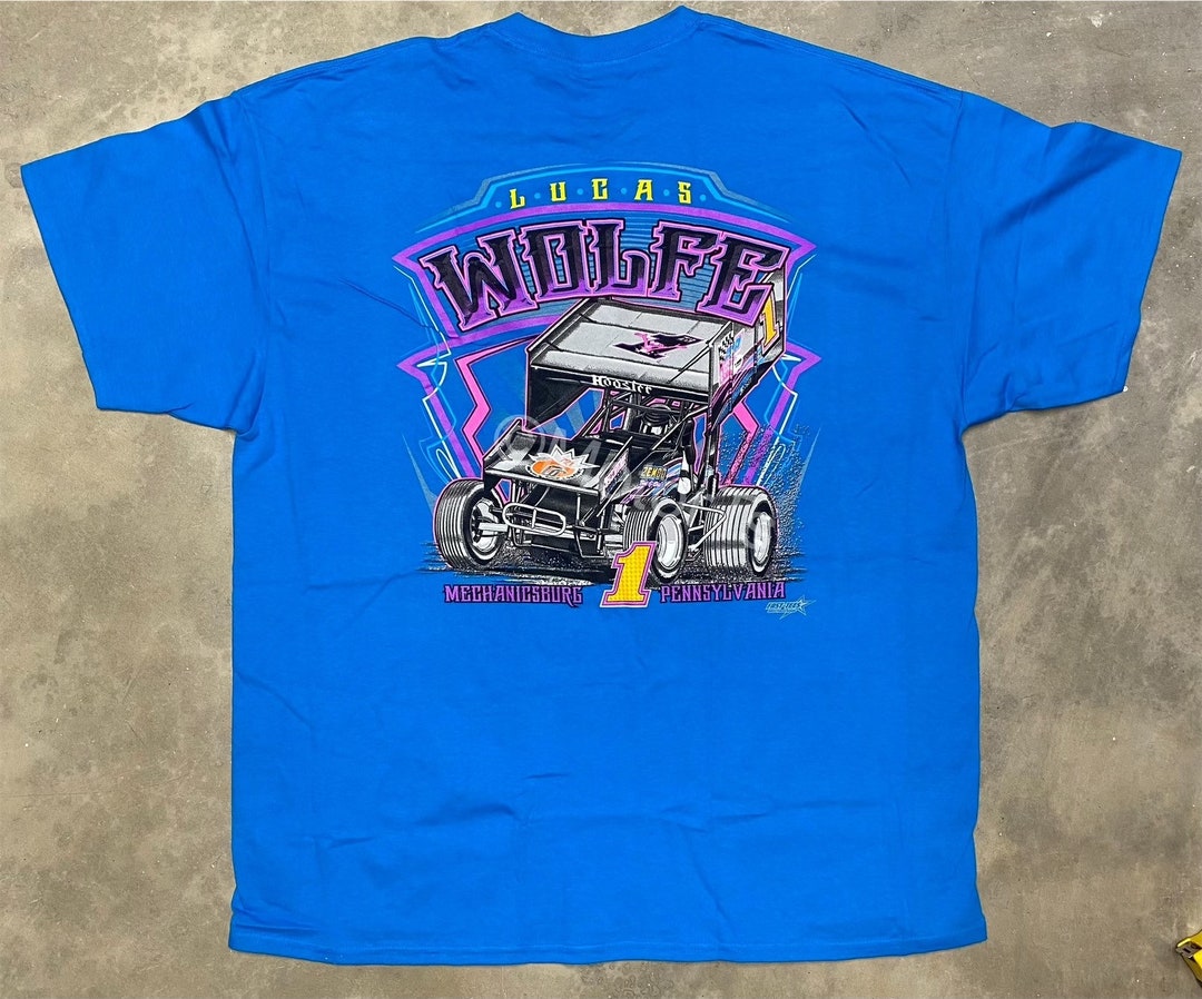 NOS 2016 Lucas Wolfe / Zemco Racing Sprint Car Tee - 2XL - Etsy