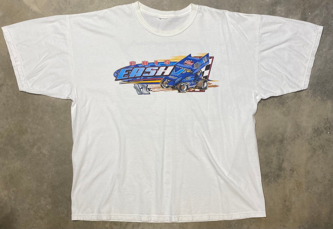 2000s Cris Eash 410 Sprint Car Tee 2XL - Etsy